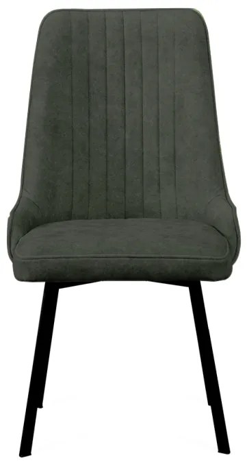 DOLMAR SEDAČKY Jídelní židle - KR-6, různé tkaniny a barvy na výběr Čalounění: šedá (Uttario Velvet 2977)