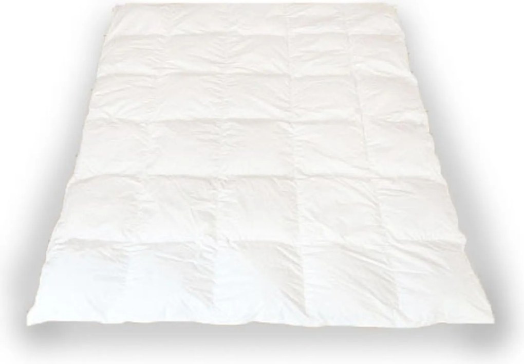 Bílý péřový SET STANDARD přikrývka 140x200 + Polštář 70x90 cm