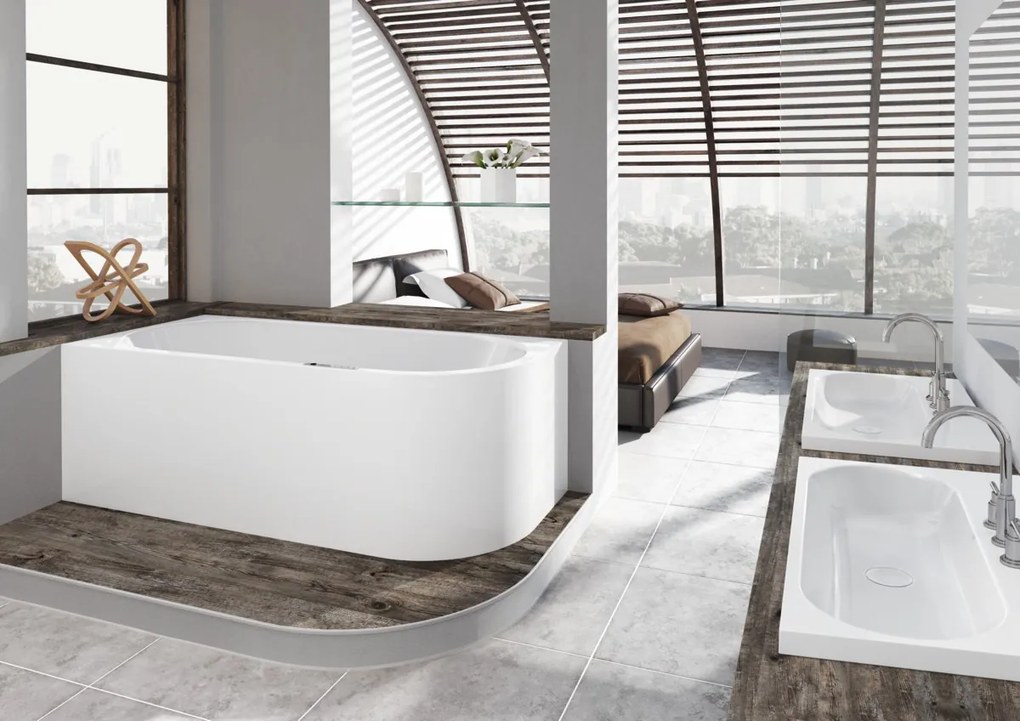 Kaldewei Centro Duo 1 180 x 80 cm 283700010001 vana smaltovaná model 137 pravá