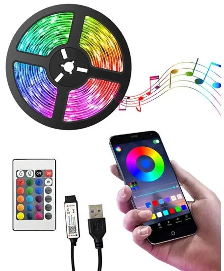Smart LED pásek USB RGB TRIXLINE TR-47B 2m
