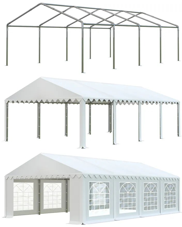 Zahradní párty stan 5x8m EKONOMY