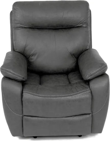 Polohovací křeslo šedé, elektrické TV-4094 GREY3