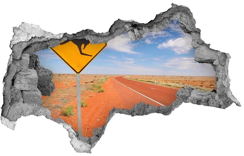 Wallmuralia Nálepka fototapeta 3D na zeď Cesta v Austrálii 95x73 cm