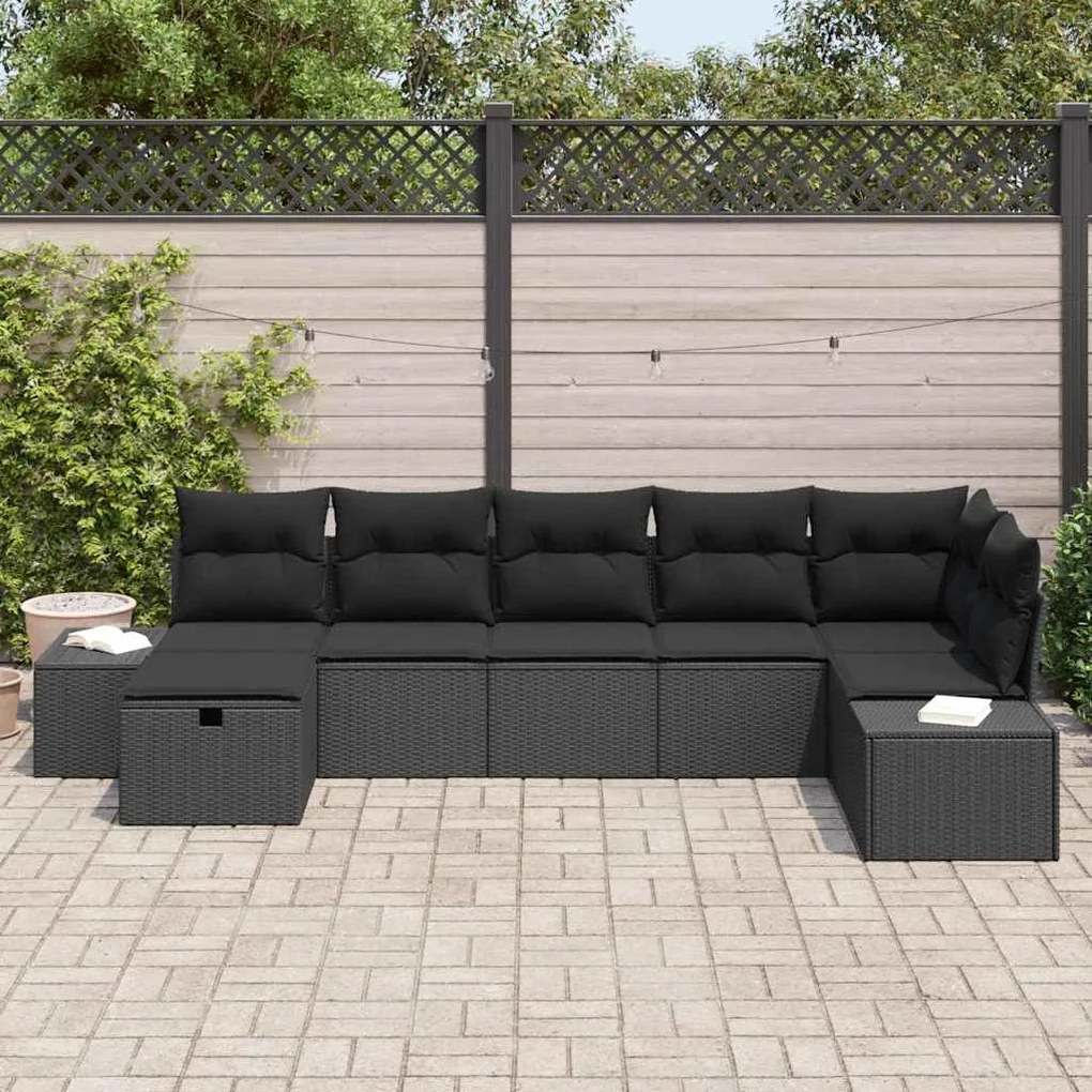 Set pohovek 7 ks polyratan 3360734