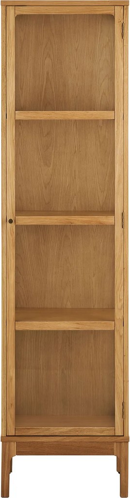 House Nordic Prosklený kabinet ZAMORA 180x47cm dub 3001500