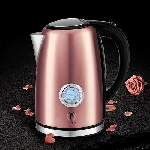 Berlinger Haus Rychlovarná konvice s termostatem  I-Rose Edition, 1,7 l