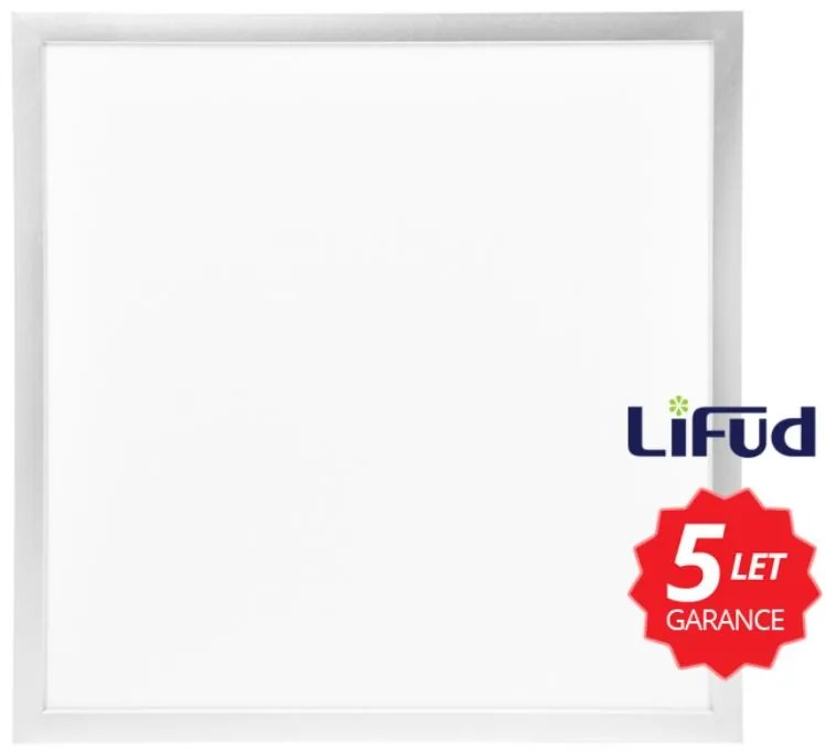 Panel LED Ecolite Zeus 45 W 5 000 lm stříbrná