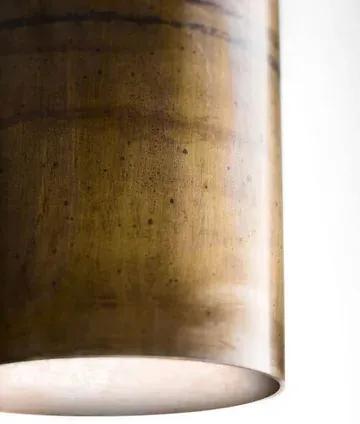 Il Fanale Designové stropní svítidlo GIRASOLI ø 60 mm Barva: Antické železo