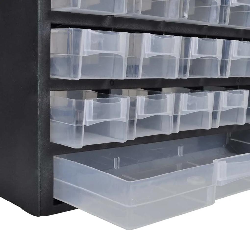 vidaXL Box na nářadí se 41 zásuvkami 2 ks plastový [275657]