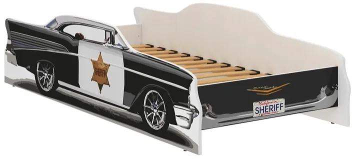 Policejní auto pro malého šerifa 140 x 70 cm