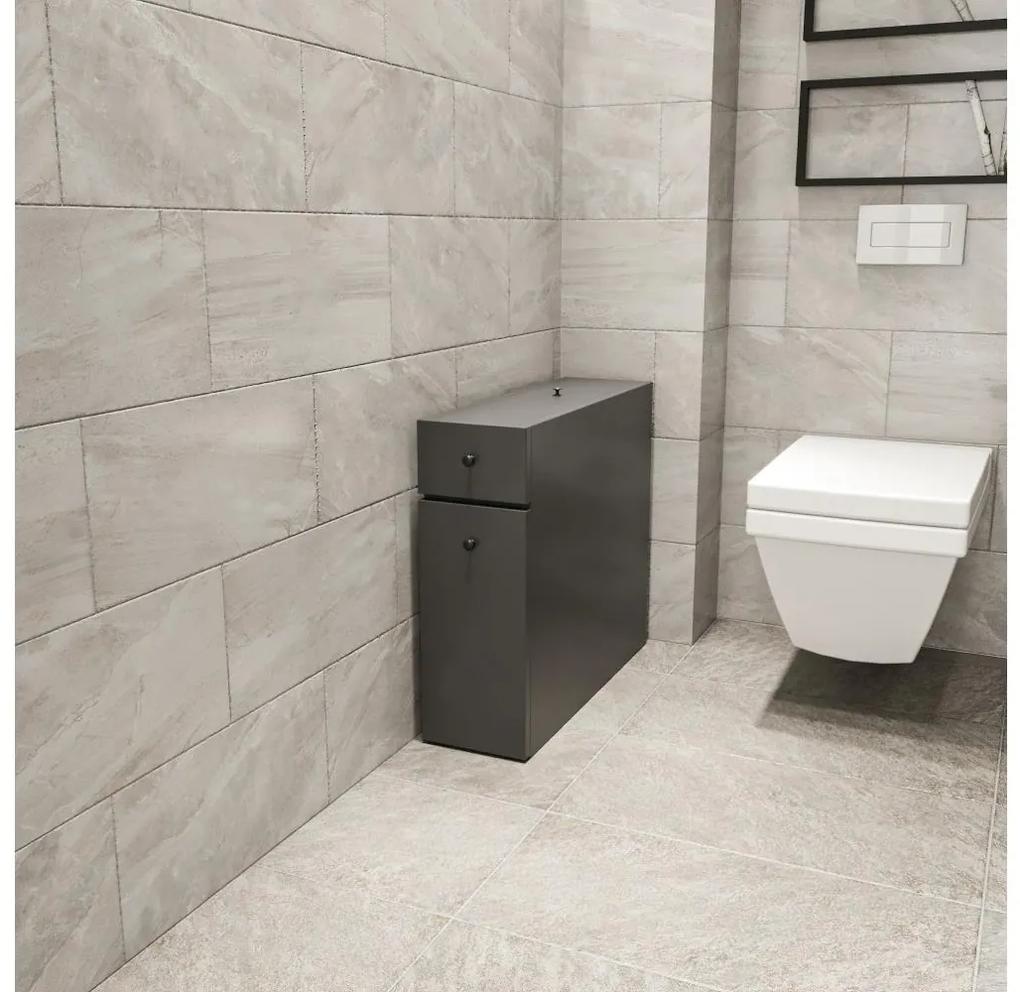 Asir | Koupelnová skříňka CALENCIA 55x60 cm antracit | AS0526