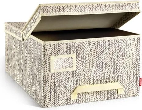 TESCOMA Krabice na oděvy FANCY HOME 40 x 52 x 25 cm, cappuccino