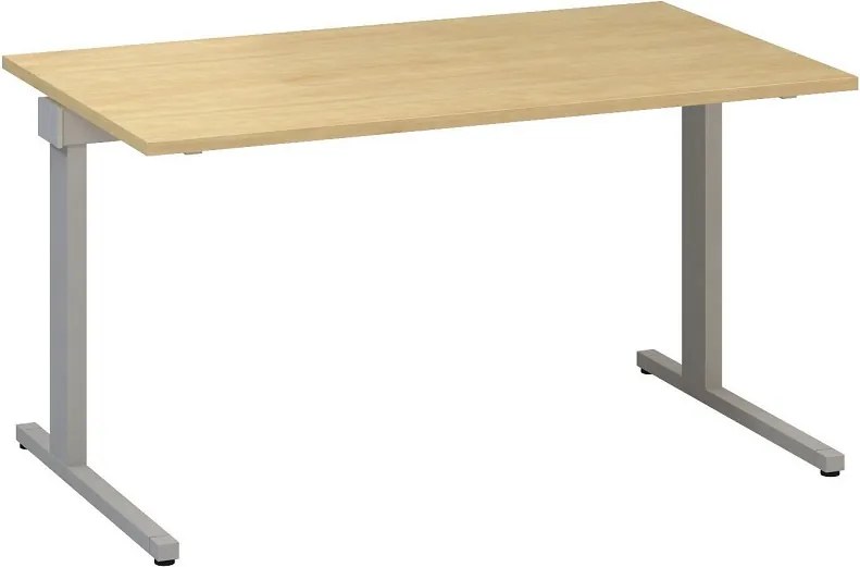 Stůl ProOffice C 140 x 80 cm, divoká hruška