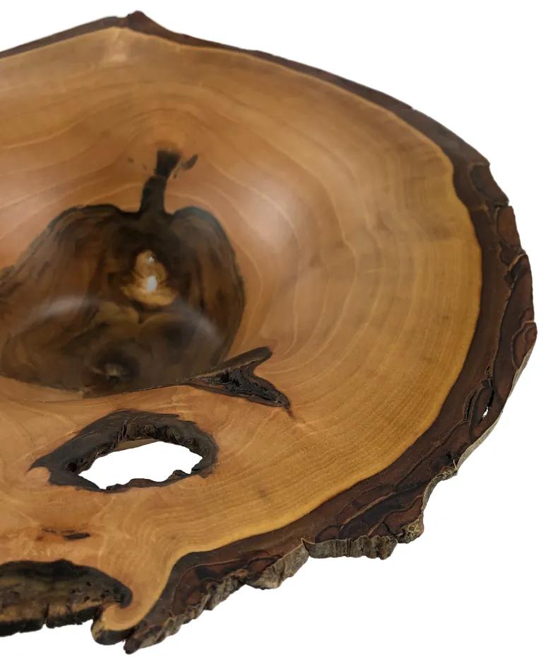 Wodlaf dřevěná miska 30x9cm Roselin, ořech