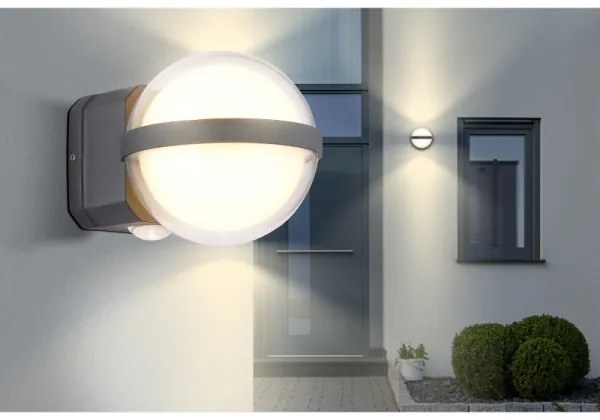 Globo 34157 - LED Venkovní nástěnné svítidlo ILLI LED/12W/230V IP54 černá