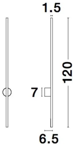 Designové nástěnné svítidlo Aden 20W