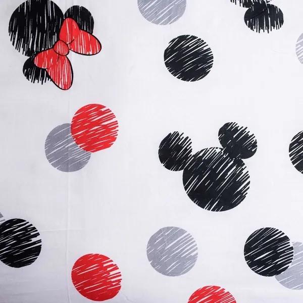 Jerry Fabrics povlečení bavlna Mickey and Minnie &quot;Love 04&quot; 140x200+70x90 cm