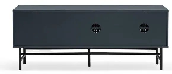 Tmavě modrý TV stolek 140x52 cm Punto - Teulat