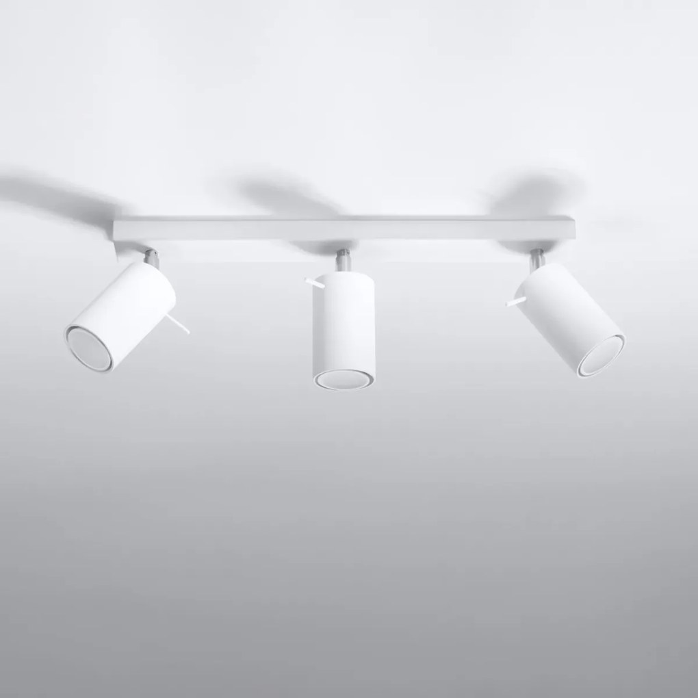 Sollux Lighting Stropní svítidlo RING 3 bílé