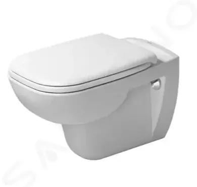 DURAVIT - D-Code Závěsné WC s klasickým sedátkem, bílá (45351900A1)