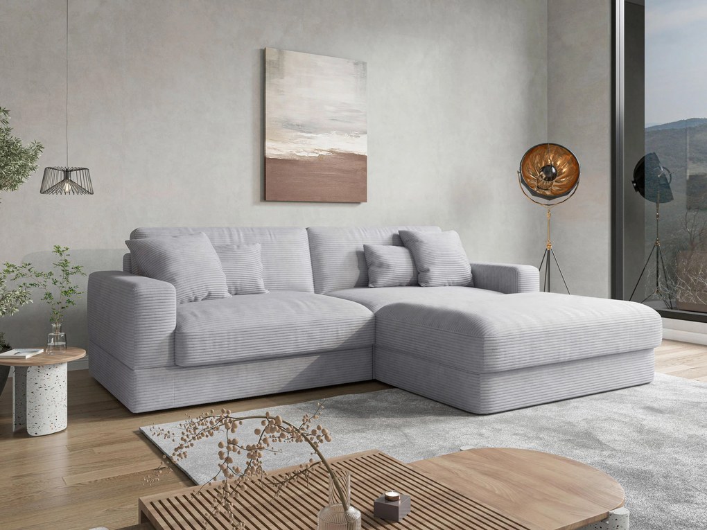 XXXLutz ROHOVÁ SEDAČKA, textil, barvy stříbra Sit & More - Sedací soupravy - 000144027418