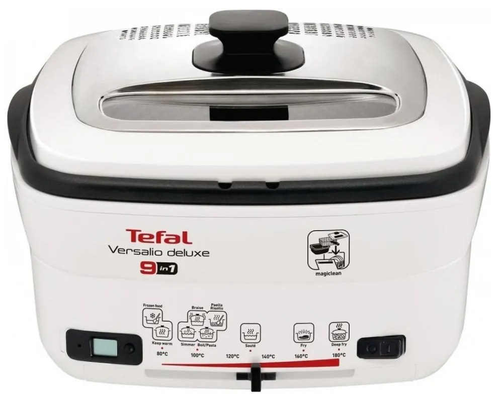 Tefal - Multifunkční fritéza 9v1 VERSALIO DE LUXE 1600W/230V 2 l bílá