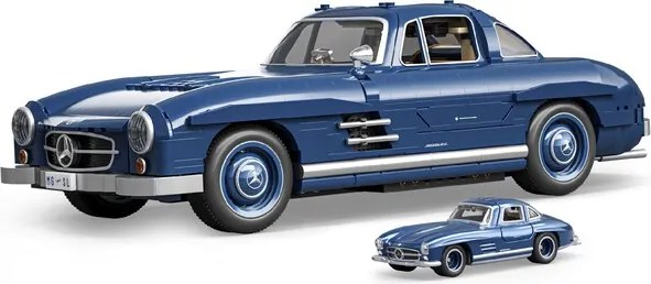 Mattel Brick Shop Hot Wheels Premium series Mercedes-Benz 300SL HWW25 Vícebarevná