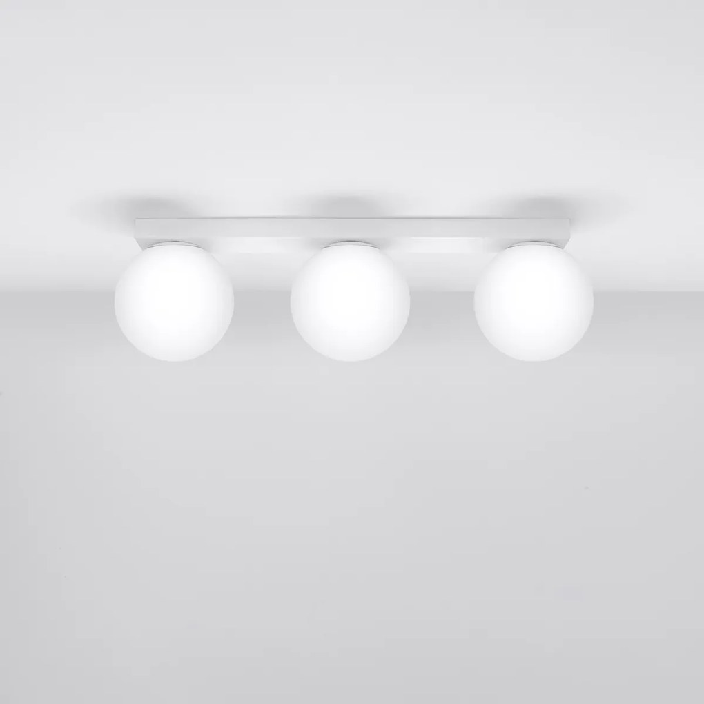 Sollux Lighting Stropní svítidlo YOLI 3 bílé