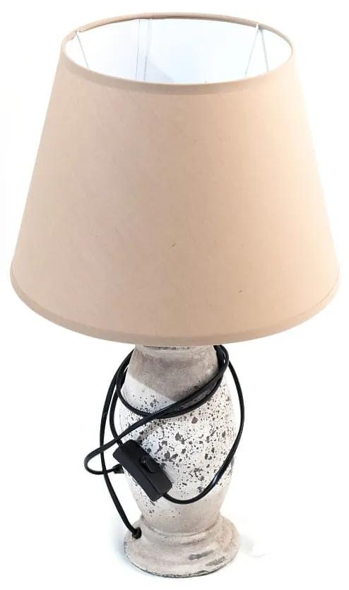 Stolní lampa s keramickým podstavcem | BIANO