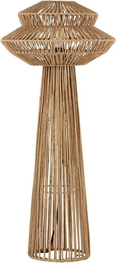 Provazová stojací lampa v přírodní barvě (výška 90,5 cm) Nua – Nova Luce