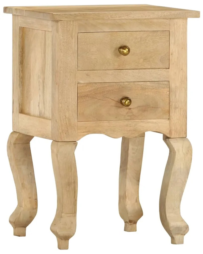 Noční stolek Righteous - masivní mangovníkové dřevo | 40x35x60 cm
