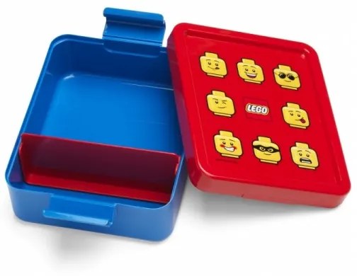 LEGO ICONIC Classic box na svačinu - červená/modrá