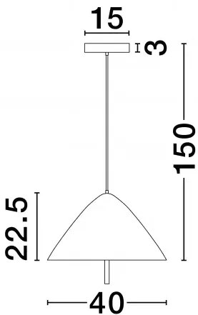 LED dřevěná designová svítilna Oros
