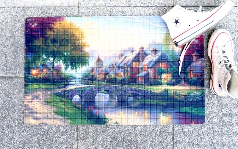 Ervi rohožka - Landscape, 45x75 cm