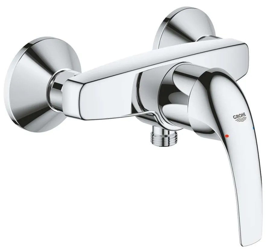 Grohe BauCurve - Sprchová baterie, chrom 23631000