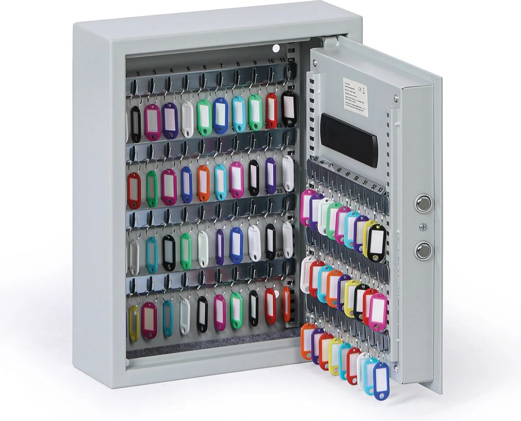 Skříňka na klíče s elektronickým zámkem, 450 x 360 x 118 mm