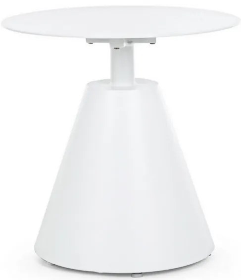 BIZZOTTO kulatý stolek ALOHA ø50 cm bílý 0660373