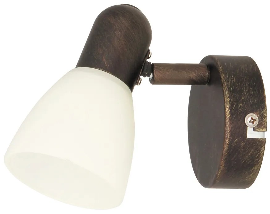 Rábalux Soma 6591 nástěnné lampy  antická hnědá   kov   E14 1x MAX 40W   IP20