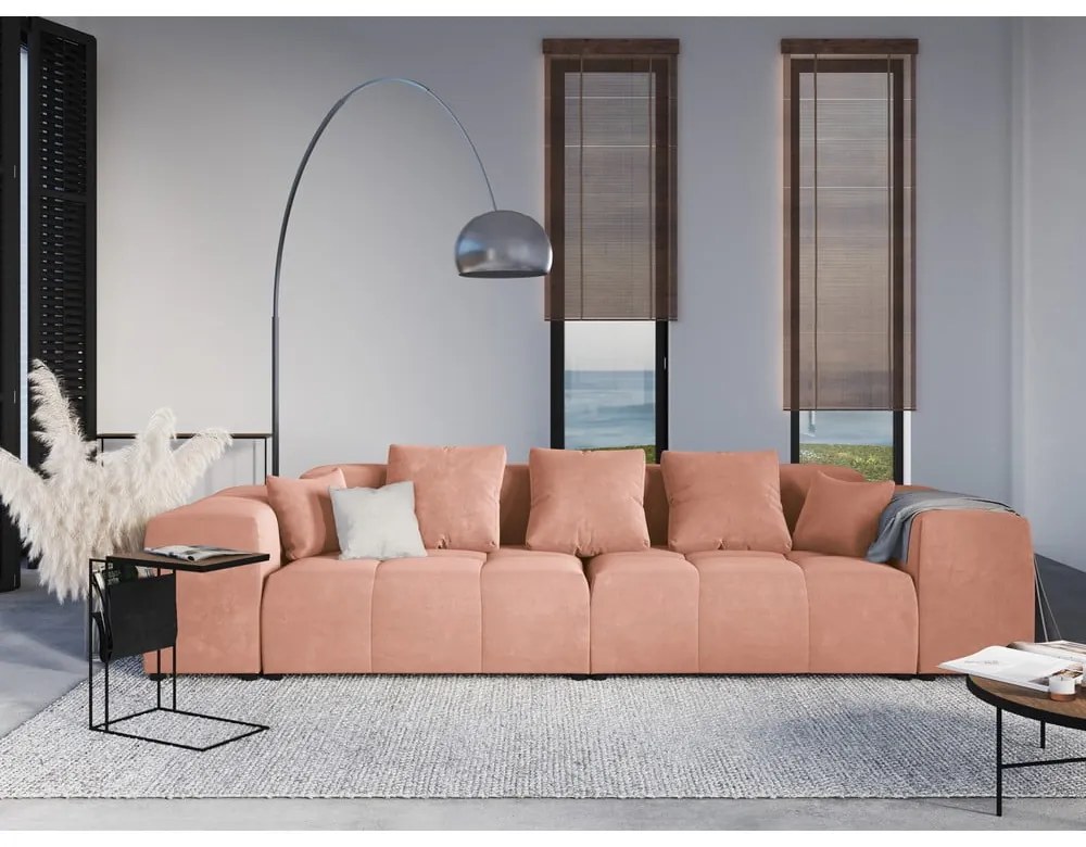 Sametový dekorační polštář 50x50 cm Rome Velvet – Cosmopolitan Design