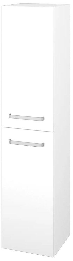 Dřevojas koupelnová skříňka vysoká - levá - DOS SVD2 35