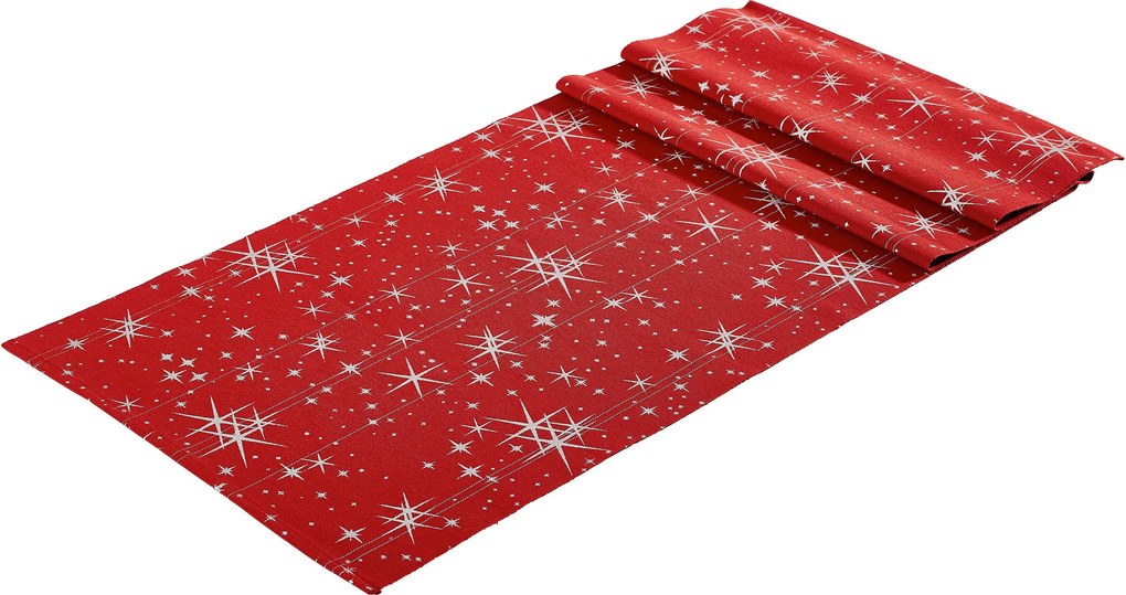 XXXLutz BĚHOUN NA STŮL, 40/150 cm, červená X-Mas - Prostírání na stůl - 008632008701