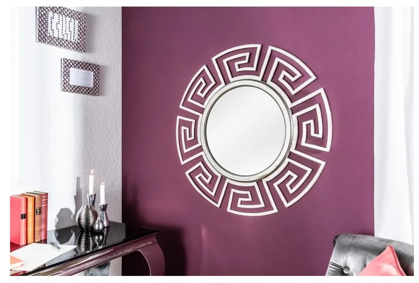 Massive home | Zrcadlo EUPHORIA SILVER 85 CM