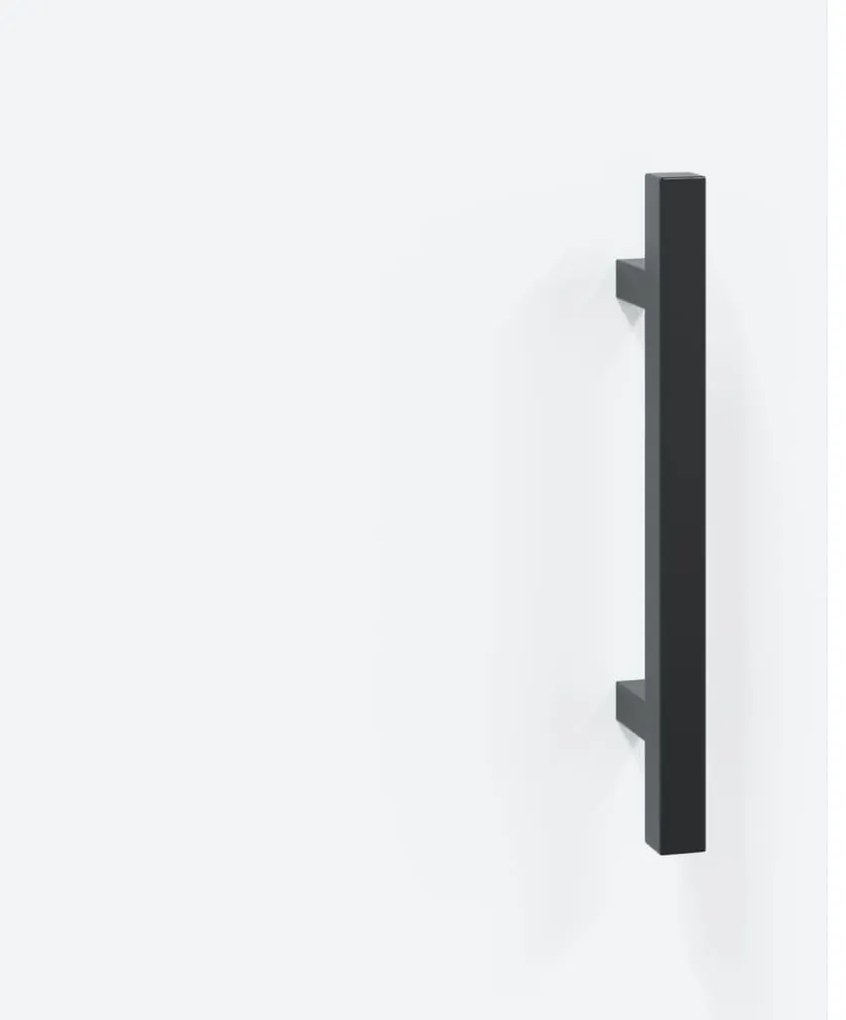 vidaXL Skříň highboard 34,5 x 34 x 180 cm kompozitní dřevo [3200281] Barva: Černá