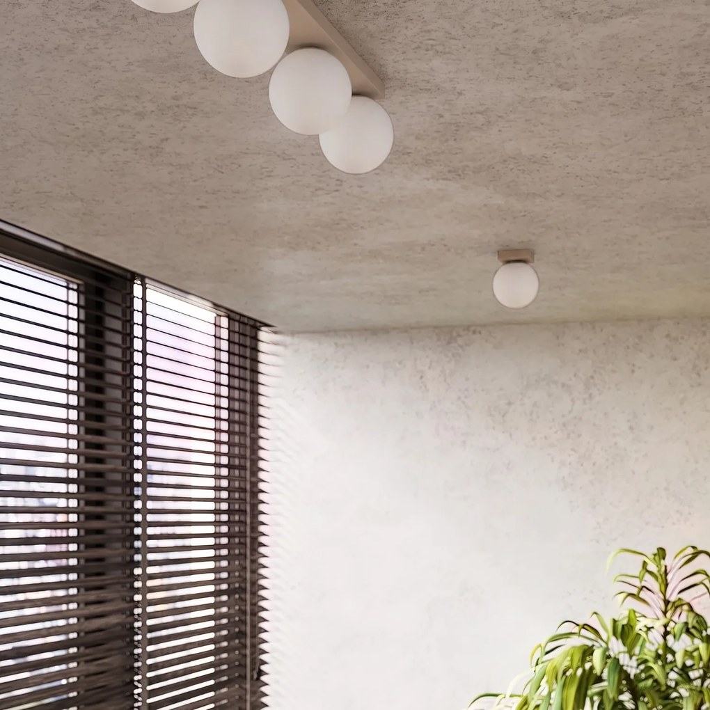 Sollux Lighting Nástěnné svítidlo YOLI 1 taupe s vypínačem