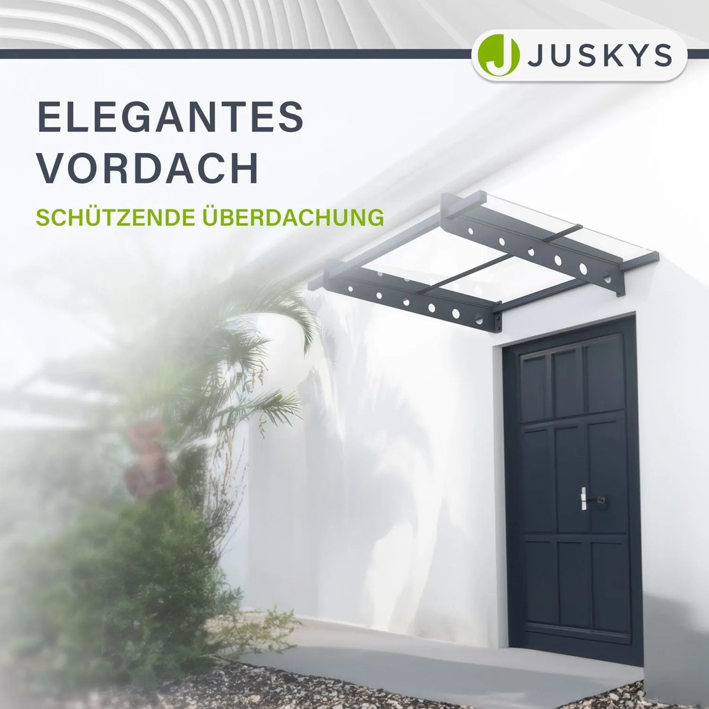 Juskys Vchodová stříška Manila Velikost: 100 × 80 cm