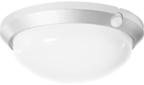Venkovní nástěnné osvětlení OLGA se senzorem, 60W, stříbrné