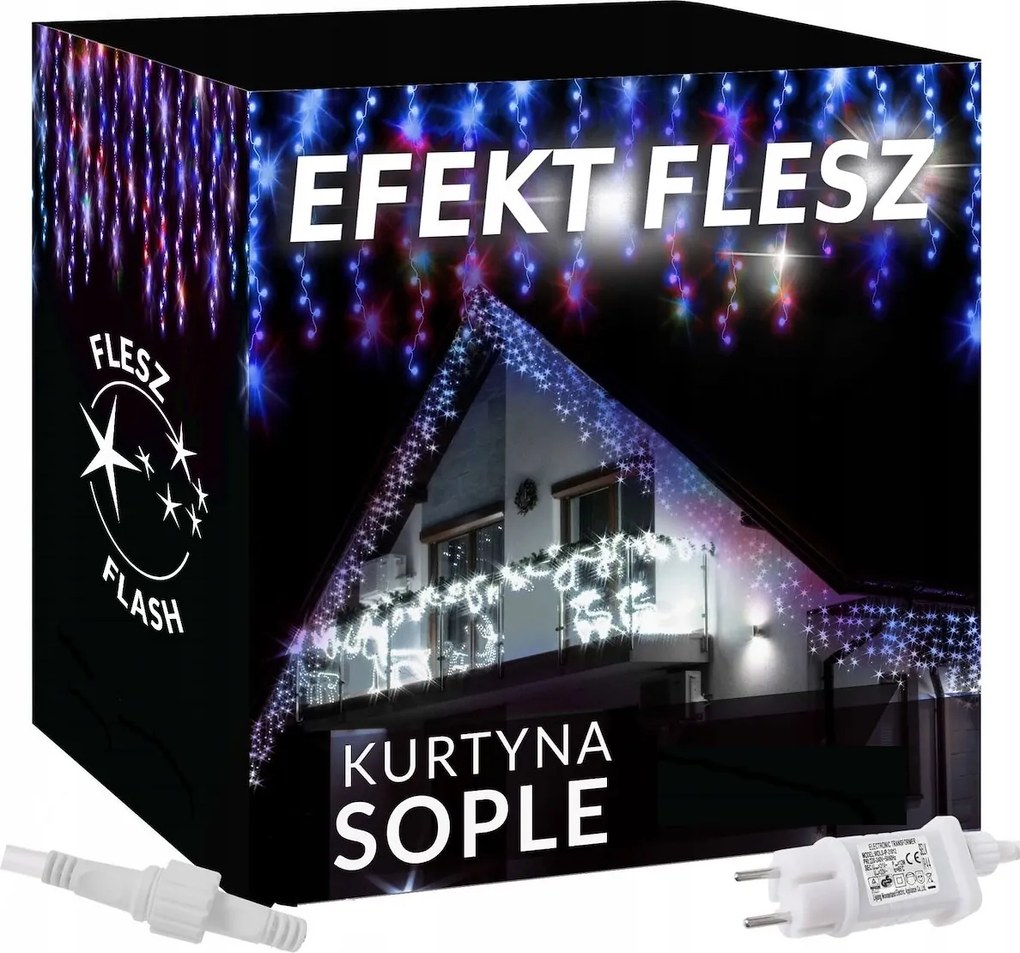 Sople 300 Led Venkovní Osvětlení Závěs IP44 Pevná Flash