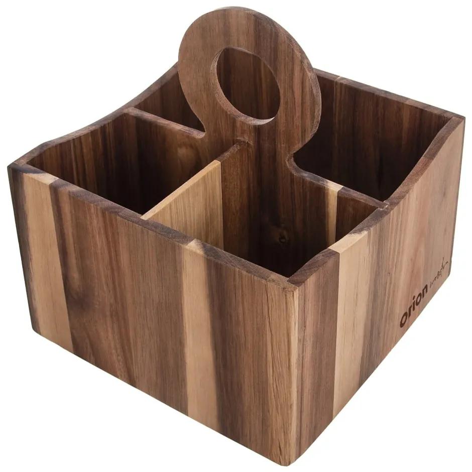 Dřevěný stojan na kuchyňské náčiní Wooden – Orion
