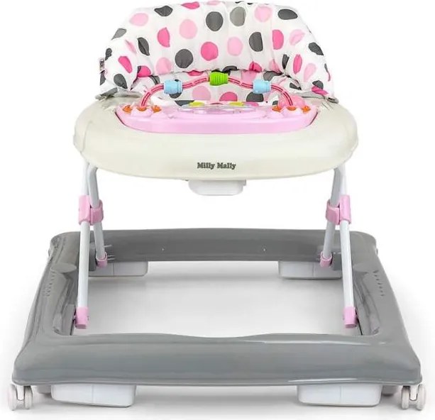 Dětské chodítko Milly Mally Patrol Pastel Dots