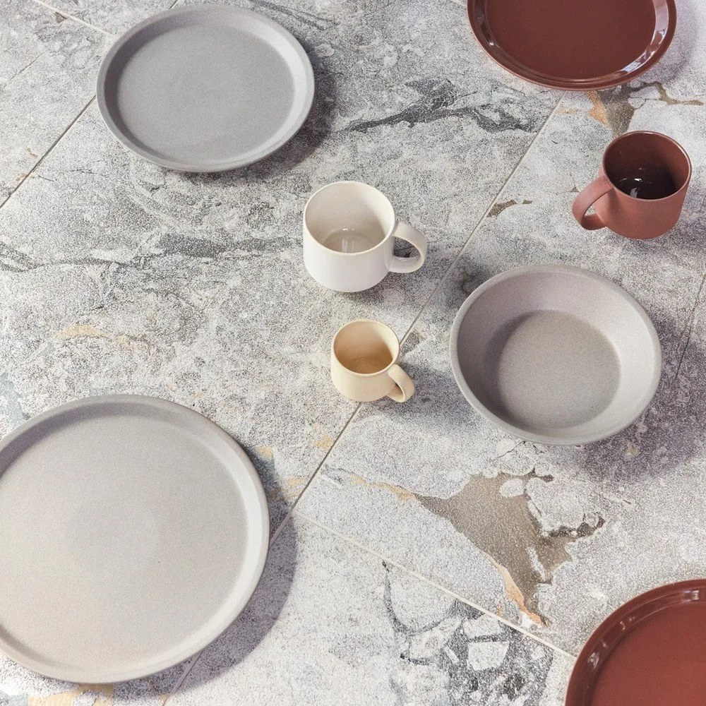 Terakotové talíře v sadě 2 ks v terakotové barvě ø 27 cm Yuka – OYOY Living Design
